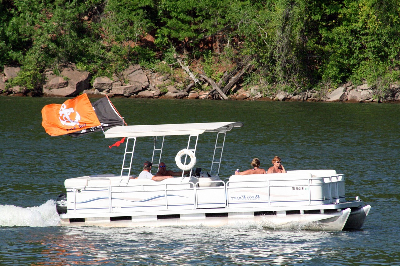 How to Safely Beach or Swim From a Pontoon Boat - The Florida Mariner